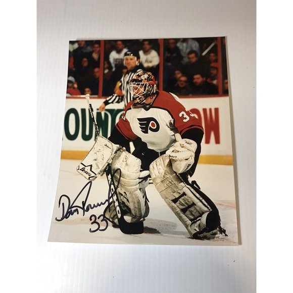 Wall Decor | Philadelphia Flyers Dominic Roussel Signed Autographed 8x1 ...